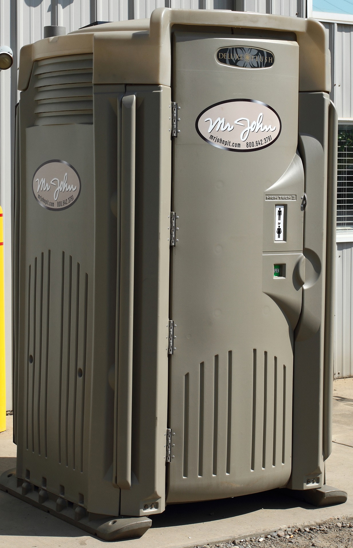 Deluxe Unit - Mr. John Portable Toilet Rental