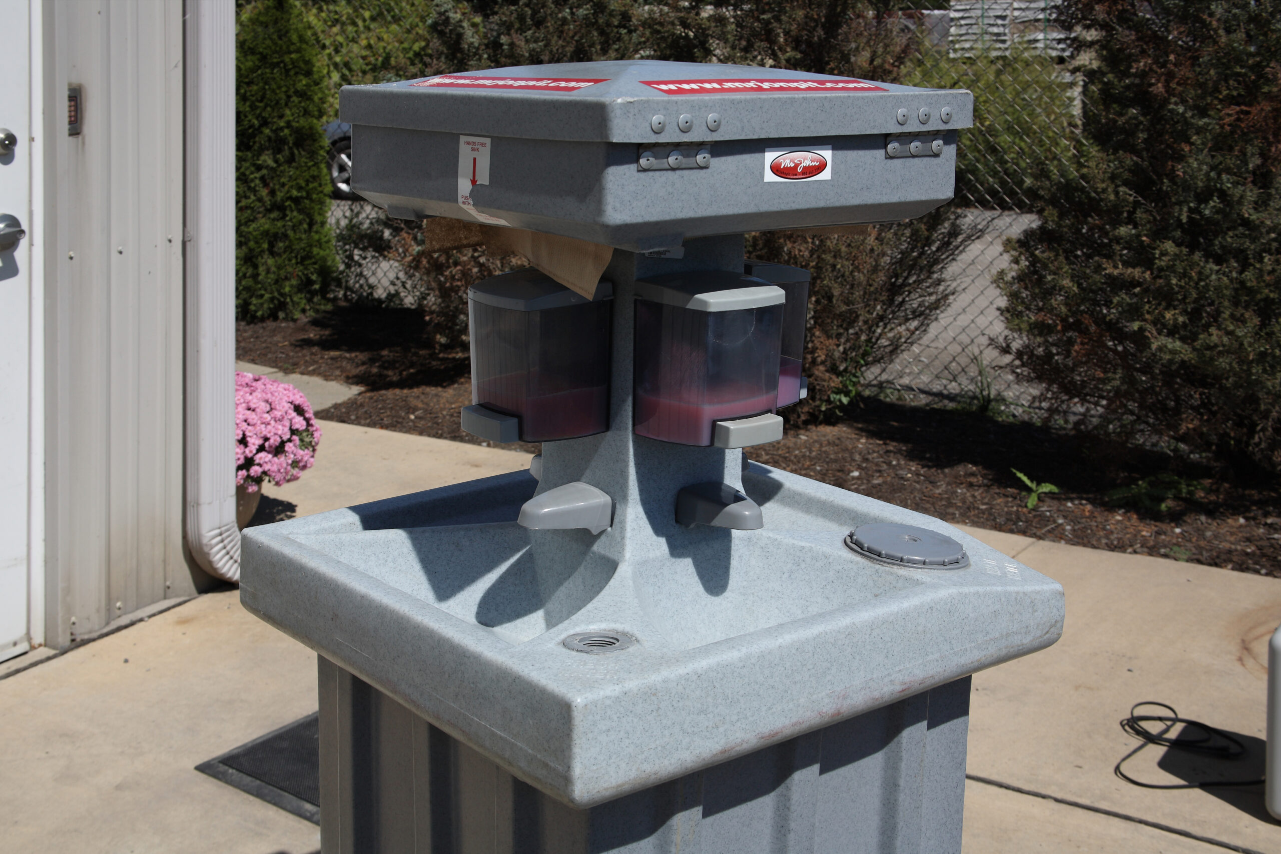 Freshwater Sink - Mr. John Portable Toilet Rental